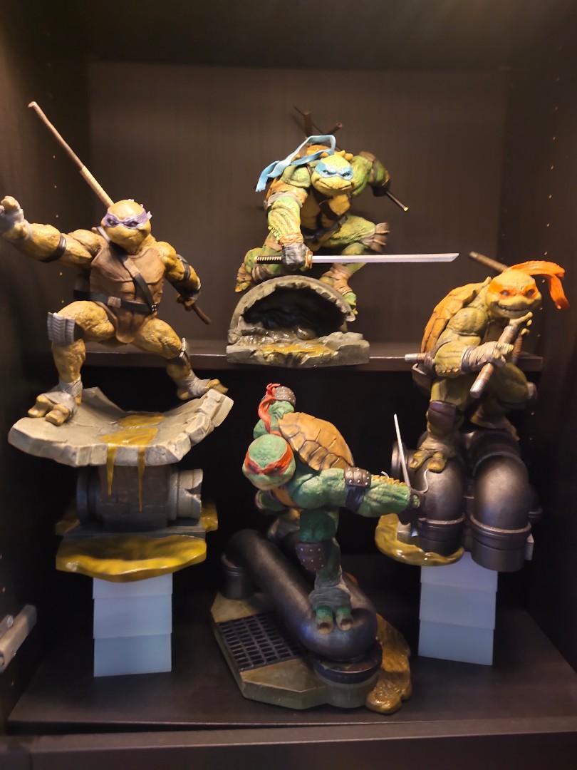 Sideshow TMNT teenage mutant ninja turtles statue, Hobbies & Toys, Toys ...