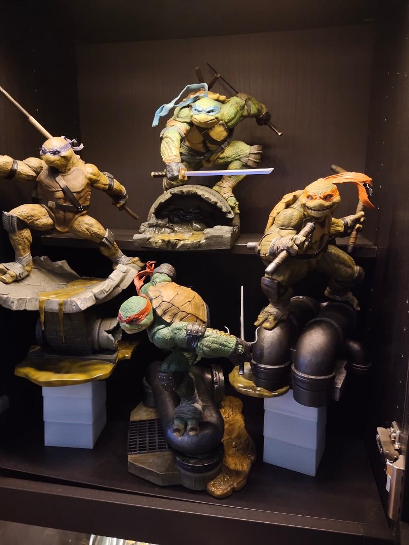 Sideshow TMNT teenage mutant ninja turtles statue, Hobbies & Toys, Toys ...