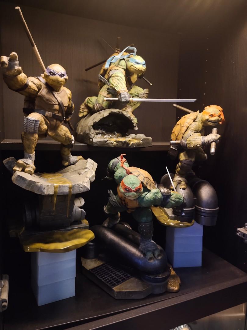 Sideshow TMNT teenage mutant ninja turtles statue, Hobbies & Toys, Toys ...
