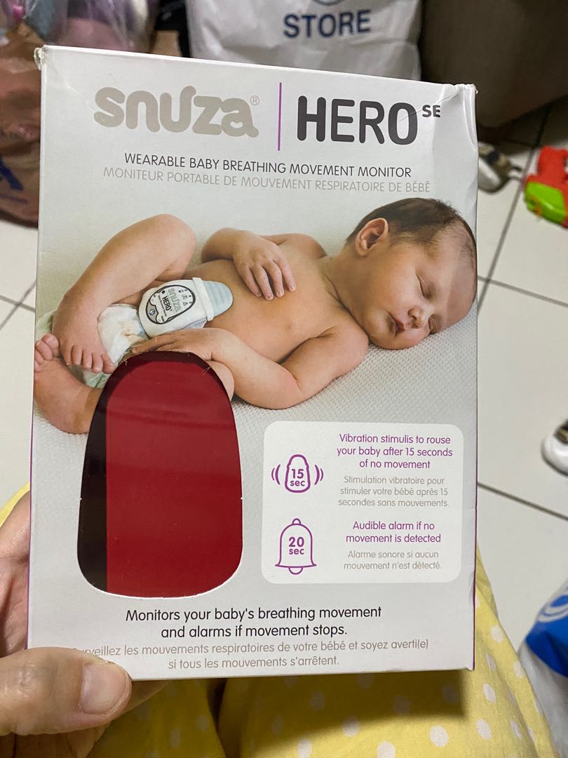 Snuza baby breathing monitor, Babies & Kids, Baby Monitors on Carousell