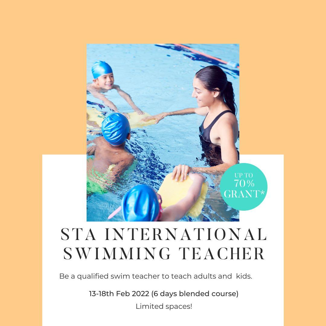 STA Swimming Teacher Training and Baby and Preschool Training Course ...