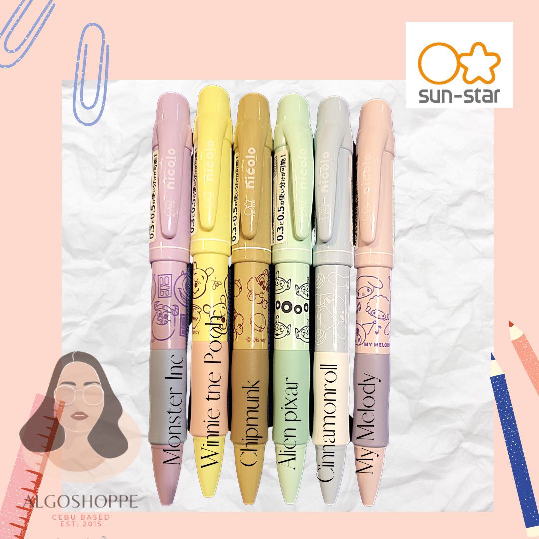 Sun-star Nicolo Mechanical Pencil x Sanrio Friends, Hobbies & Toys ...