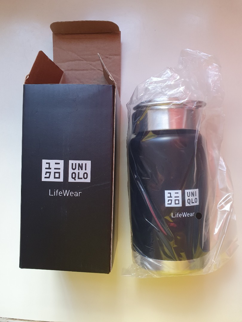 Uniqlo Thermal Bottle, Furniture & Home Living, Kitchenware & Tableware ...