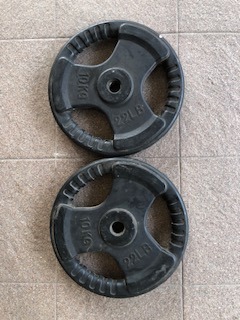 Used Dumb Bell Plate - $30, Sports Equipment, Exercise & Fitness ...