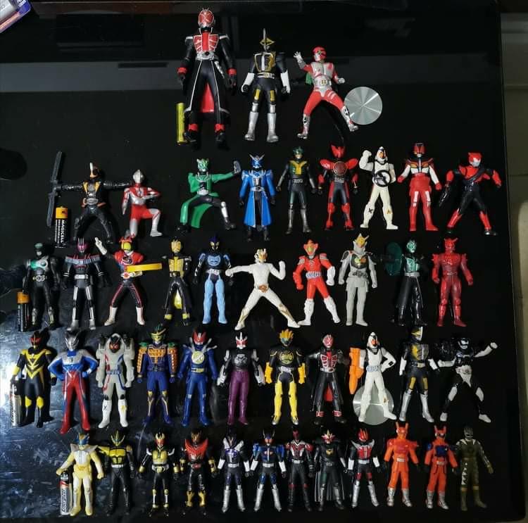 Various Japanese Collectible Action Figures (45 pieces), Hobbies & Toys ...