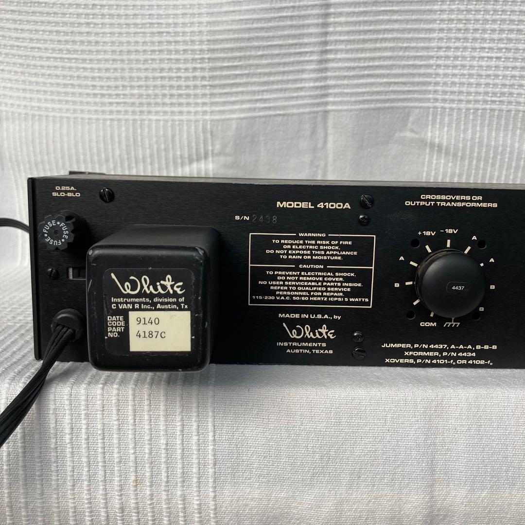 White Instruments Model 4100A Stereo 10 band EQ, Audio, Other Audio ...