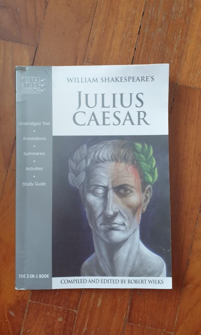 William Shakespeare's Julius Caesar - the 3-in-1 book, Hobbies & Toys ...