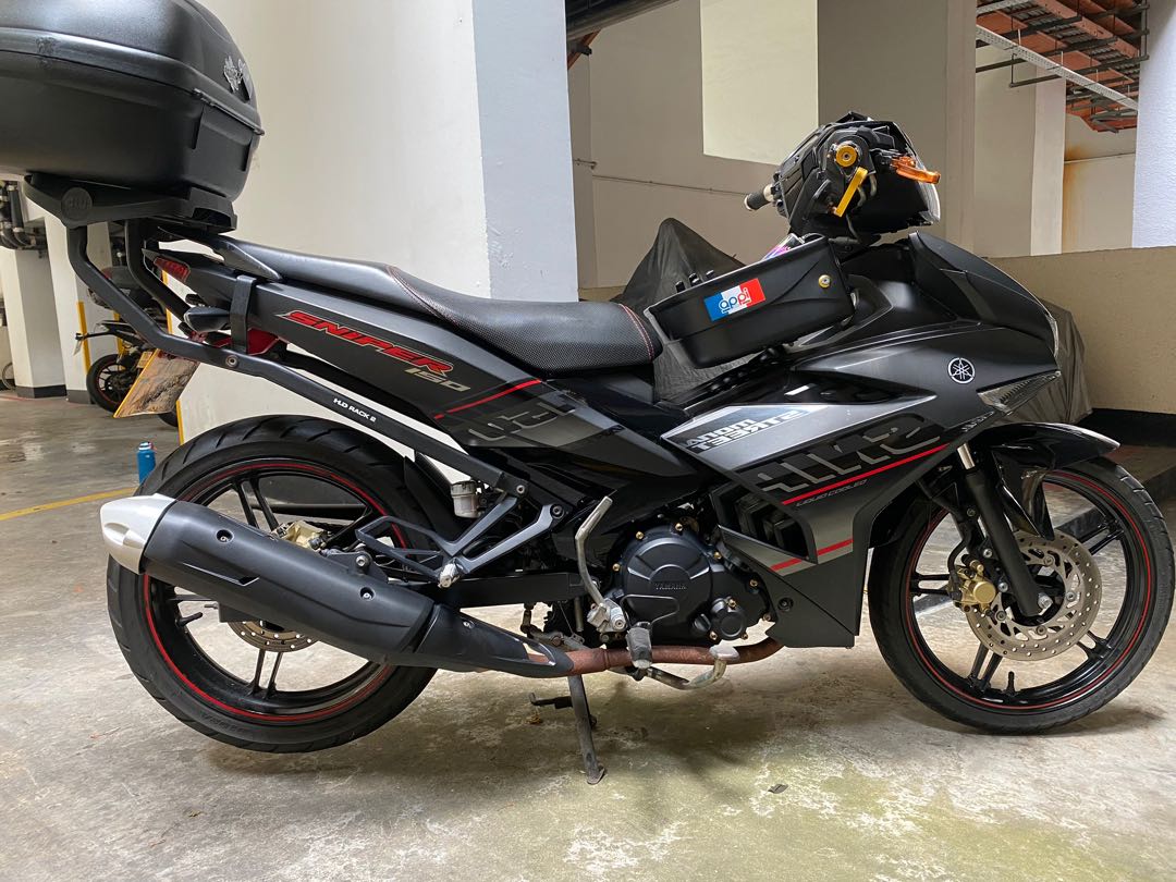 Yamaha Sniper V1, Motorcycles, Motorcycles for Sale, Class 2B on Carousell