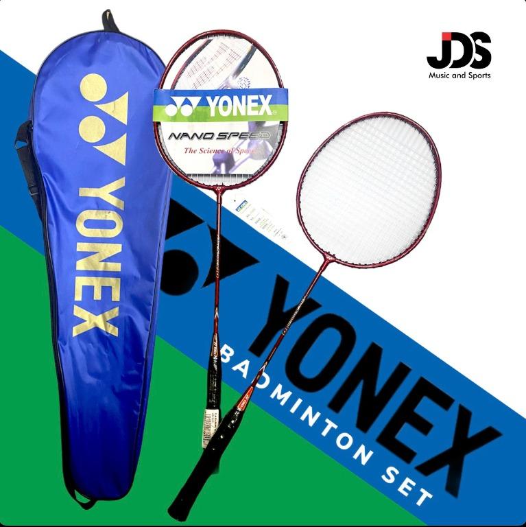 Yonex Nano Speed Badminton Racket Set, Sports Equipment, Sports & Games ...