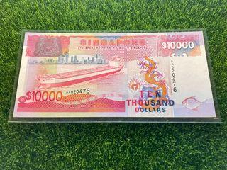 10k SGD NOTE, Hobbies & Toys, Memorabilia & Collectibles, Currency on ...