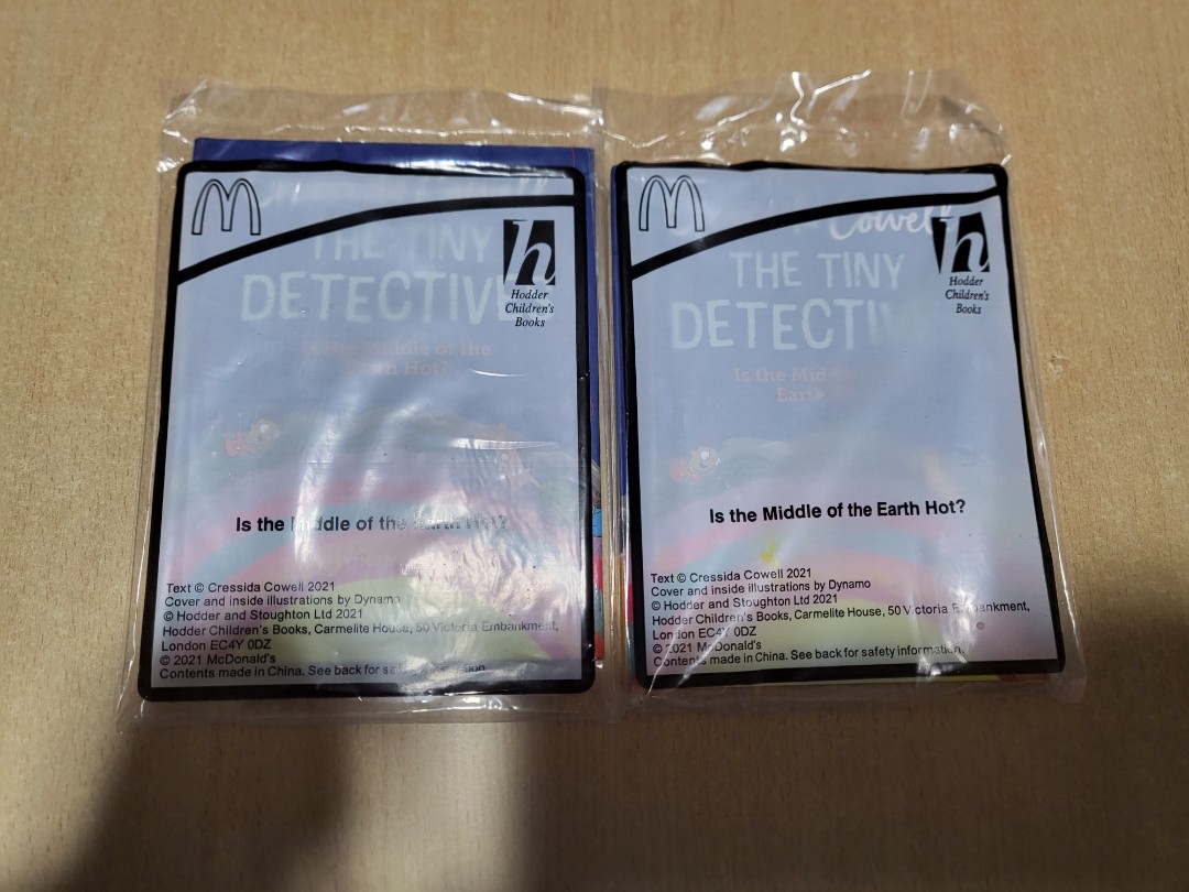 2 mcd books for free, Babies & Kids, Infant Playtime on Carousell