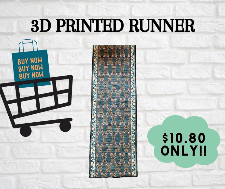 3D Runner, Furniture & Home Living, Furniture, Other Home Furniture on ...