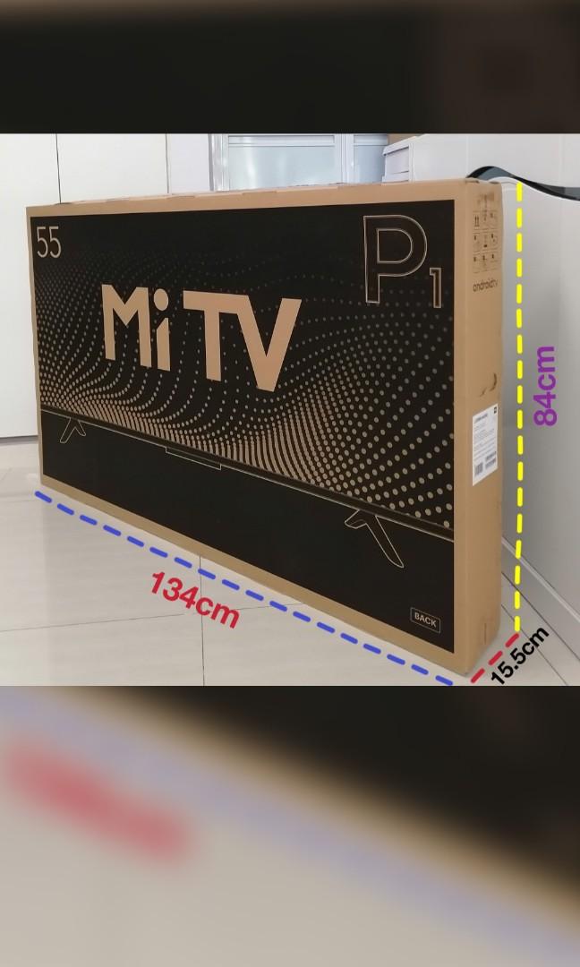 55 inch Mi TV box with styrofoam, TV & Home Appliances, TV ...