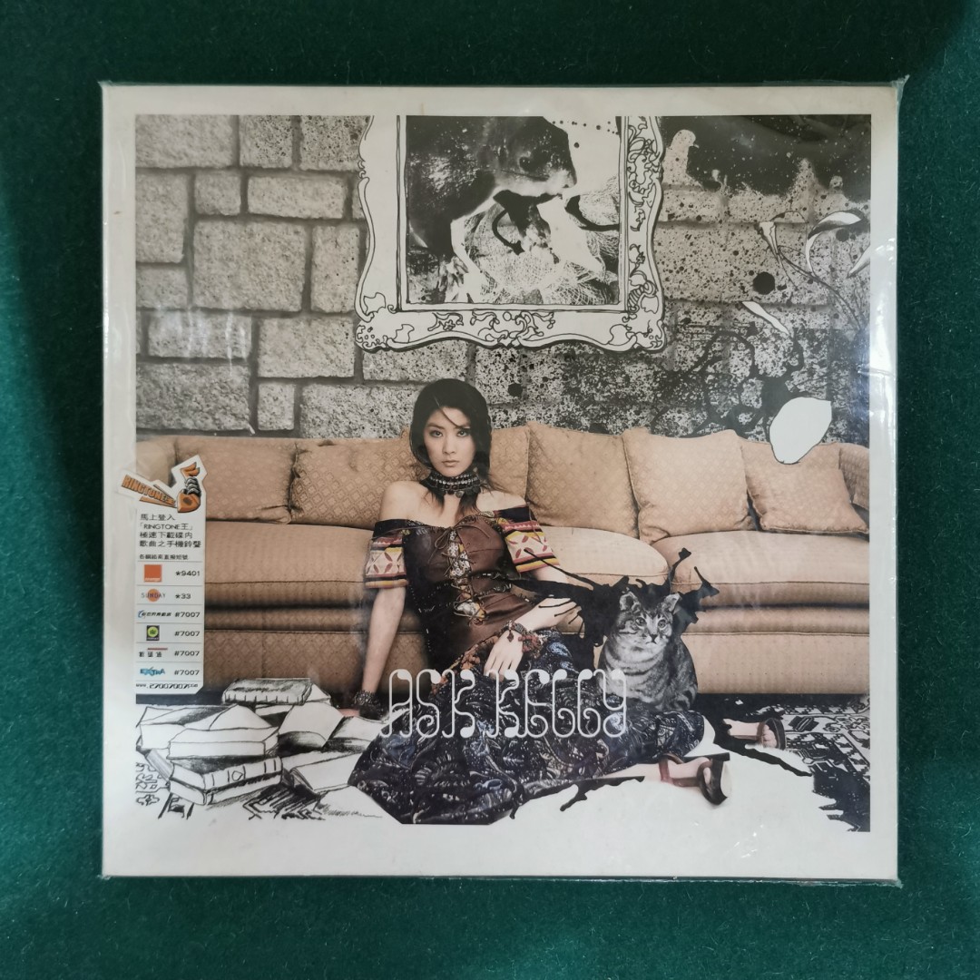 95％new 陳慧琳 Kelly chen Ask Kelly 專輯 CD / 2002年 正東唱片#罕有保留原裝外膠袋及貼紙 保存良好 碟面 ...