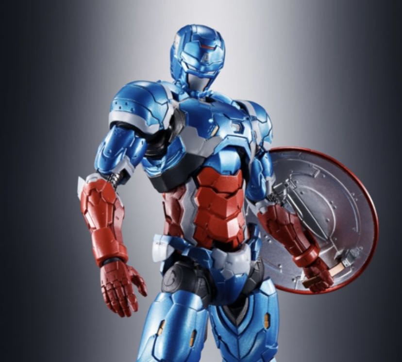 預訂 s.h.figuarts Captain America (Tech on Avengers) SHF 美國隊長 (Tech on ...