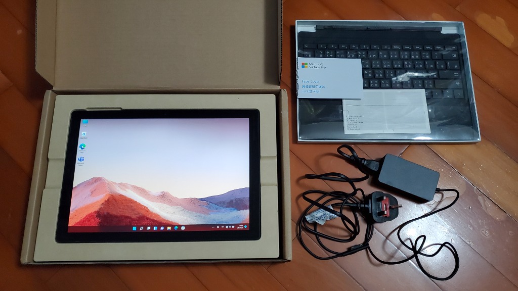 原廠新換機(有保) Surface Pro 7 i7/16GB Ram/512GB SSD & 95% New Type Cover, 電腦 ...