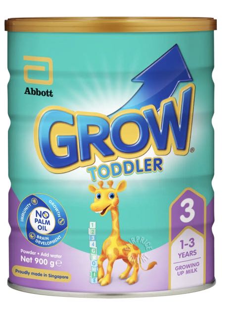 Abbott toddler Grow formula-900 gm tin, Babies & Kids, Nursing ...