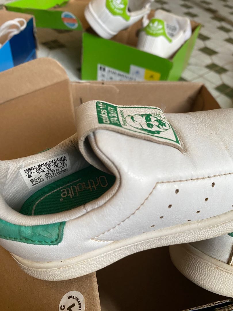 Adidas stan smith baby, Babies & Kids, Babies & Kids Fashion on Carousell
