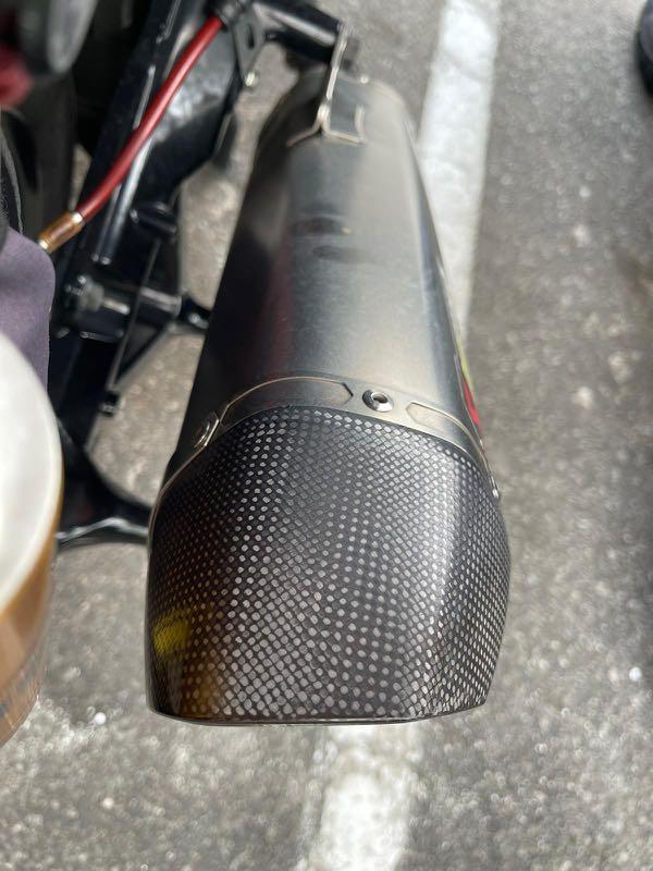 Akrapovic Exhaust Pipe for xmax300, Motorcycles, Motorcycle Accessories ...