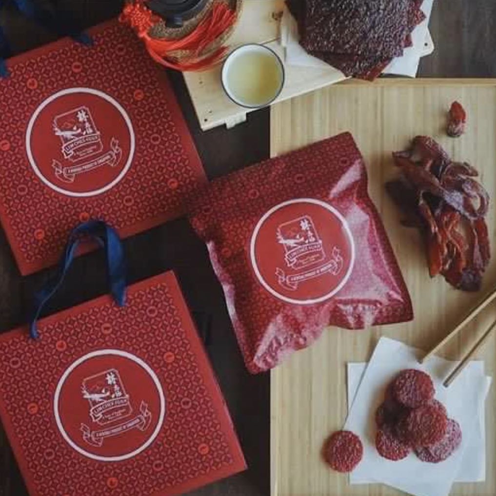 (AMK/JW/Ghim Moh) Lim Chee Guan Signature Sliced Pork Bak Kwa, Food ...