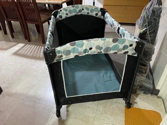 Apruva Playpen/Crib (with free Uratex foam), Babies & Kids, Baby ...