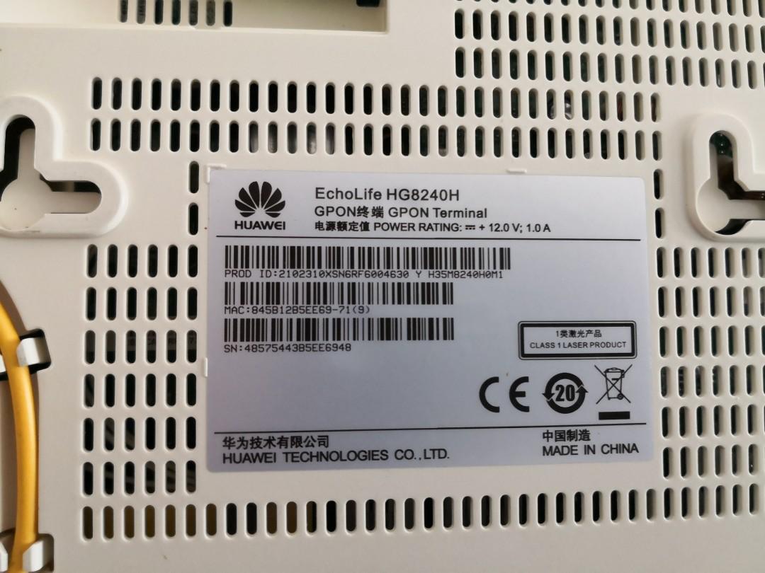 Asus Router & Huawei GPON Terminal, Computers & Tech, Office & Business ...