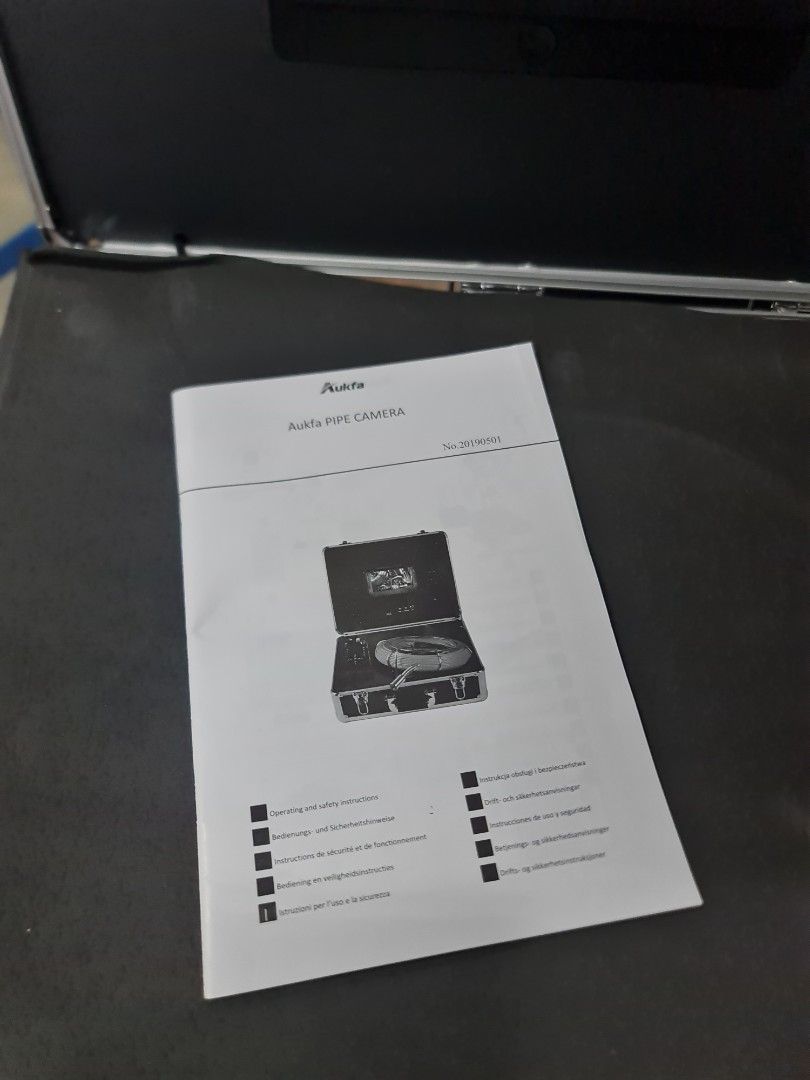 Aukfa pipe camera, Furniture & Home Living, Cleaning & Homecare ...