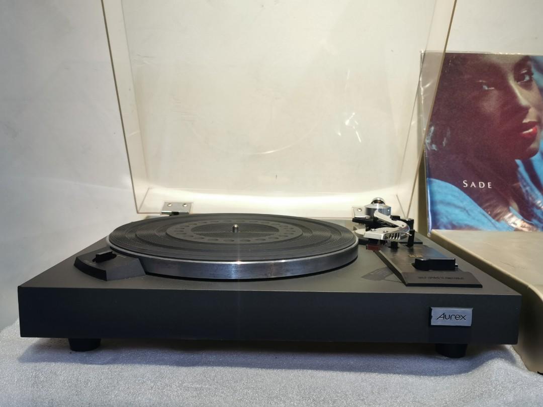 Aurex (toshiba) SR-210 Belt drive turntable, Audio, Other Audio ...