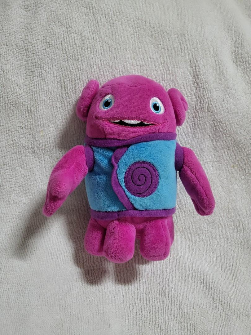 Authentic Rare DreamWorks Home Maroon Boov Alien Plush Soft Toy ...