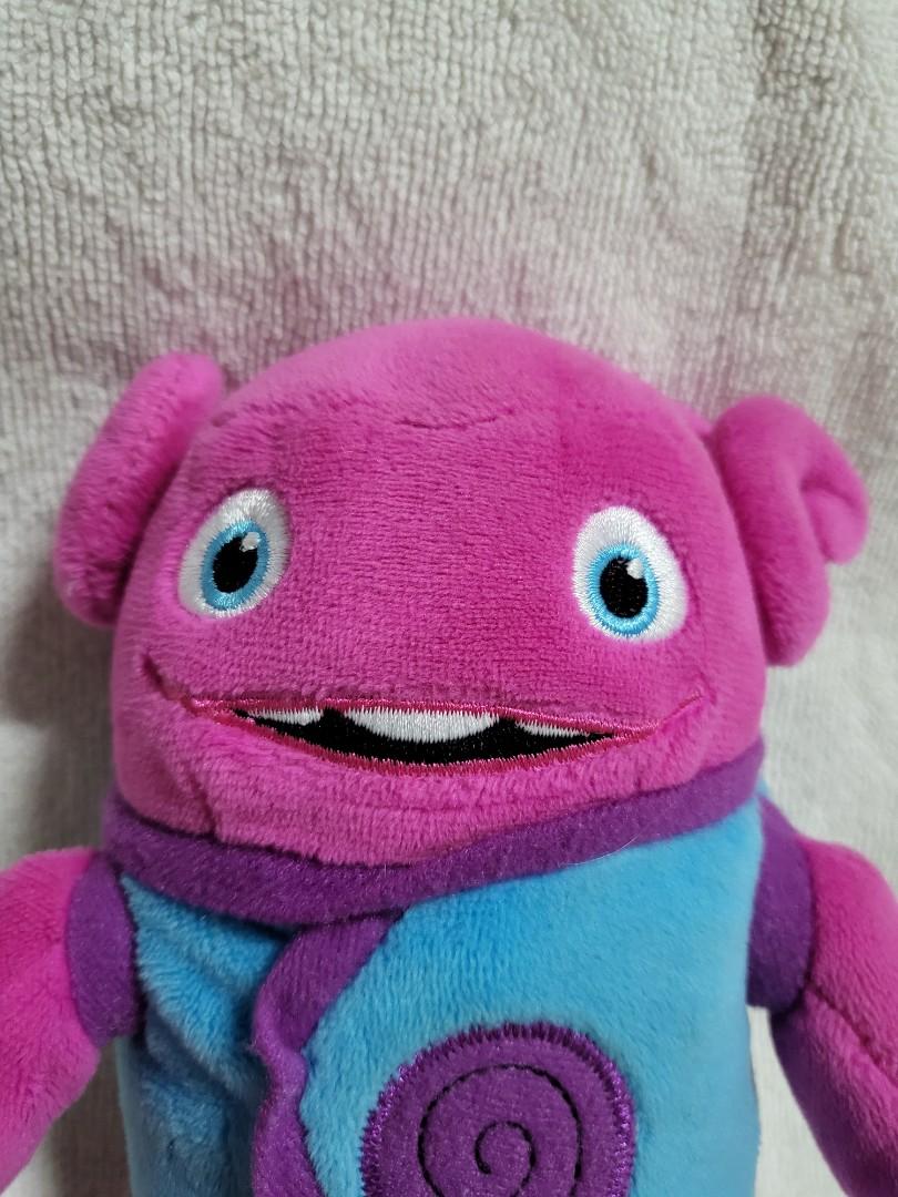 Authentic Rare DreamWorks Home Maroon Boov Alien Plush Soft Toy ...