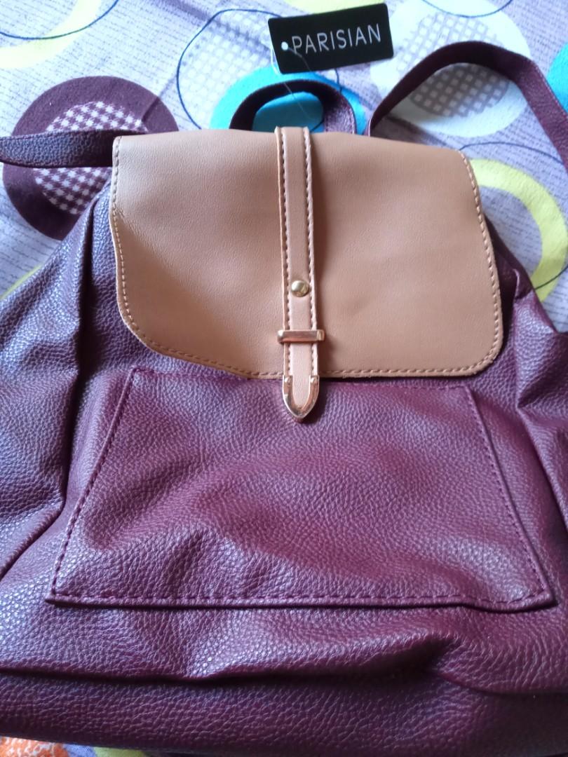 Authentic Parisian backpack, Women's Fashion, Bags & Wallets, Backpacks ...