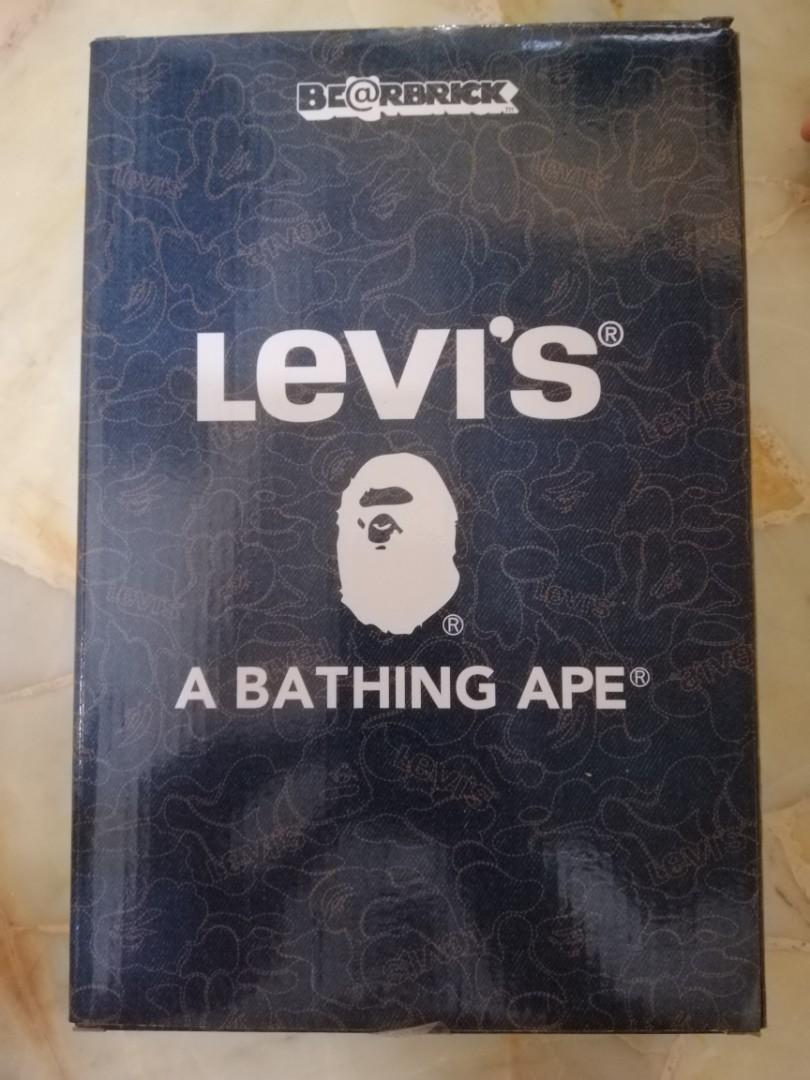 Bearbrick BAPE x Levi's 400%+100%, Hobbies & Toys, Collectibles ...