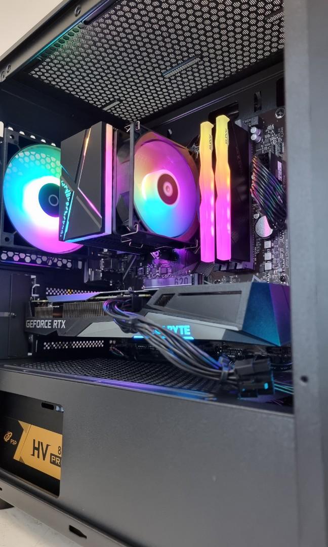 BEST ESPORTS GAMING PC Starter Kit! Intel Core i5 1650 16GB 256GB RGB ...