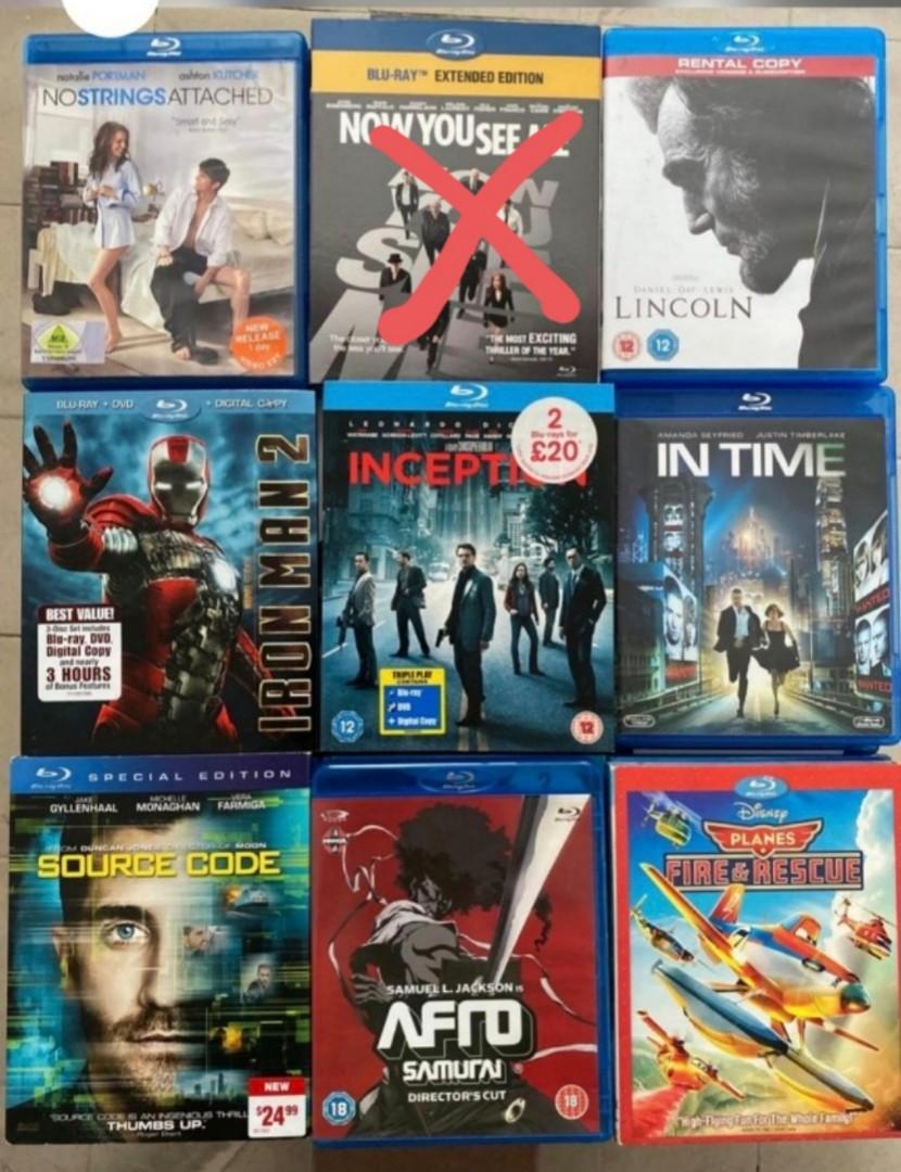 Blu ray DVD Movies, Hobbies & Toys, Music & Media, CDs & DVDs on Carousell