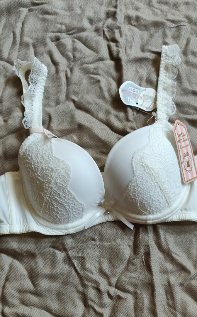 BN Tutuanna Cream White Lace Bra 70C C70 32C, Women's Fashion, New ...