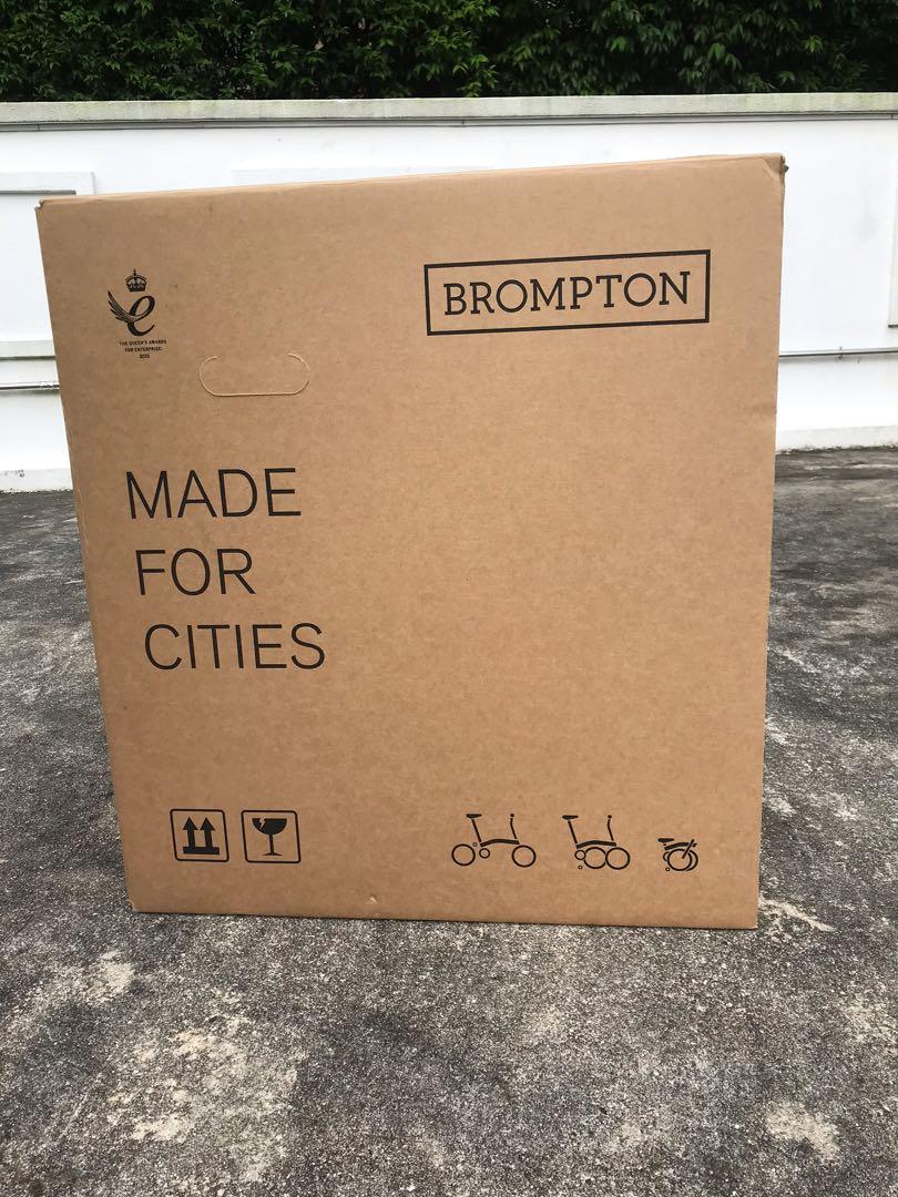Brompton box, Sports Equipment, Bicycles & Parts, Parts & Accessories ...