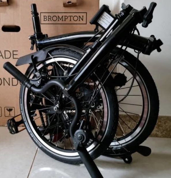 Brompton M2L Black Black Edition, Sports Equipment, Bicycles & Parts ...
