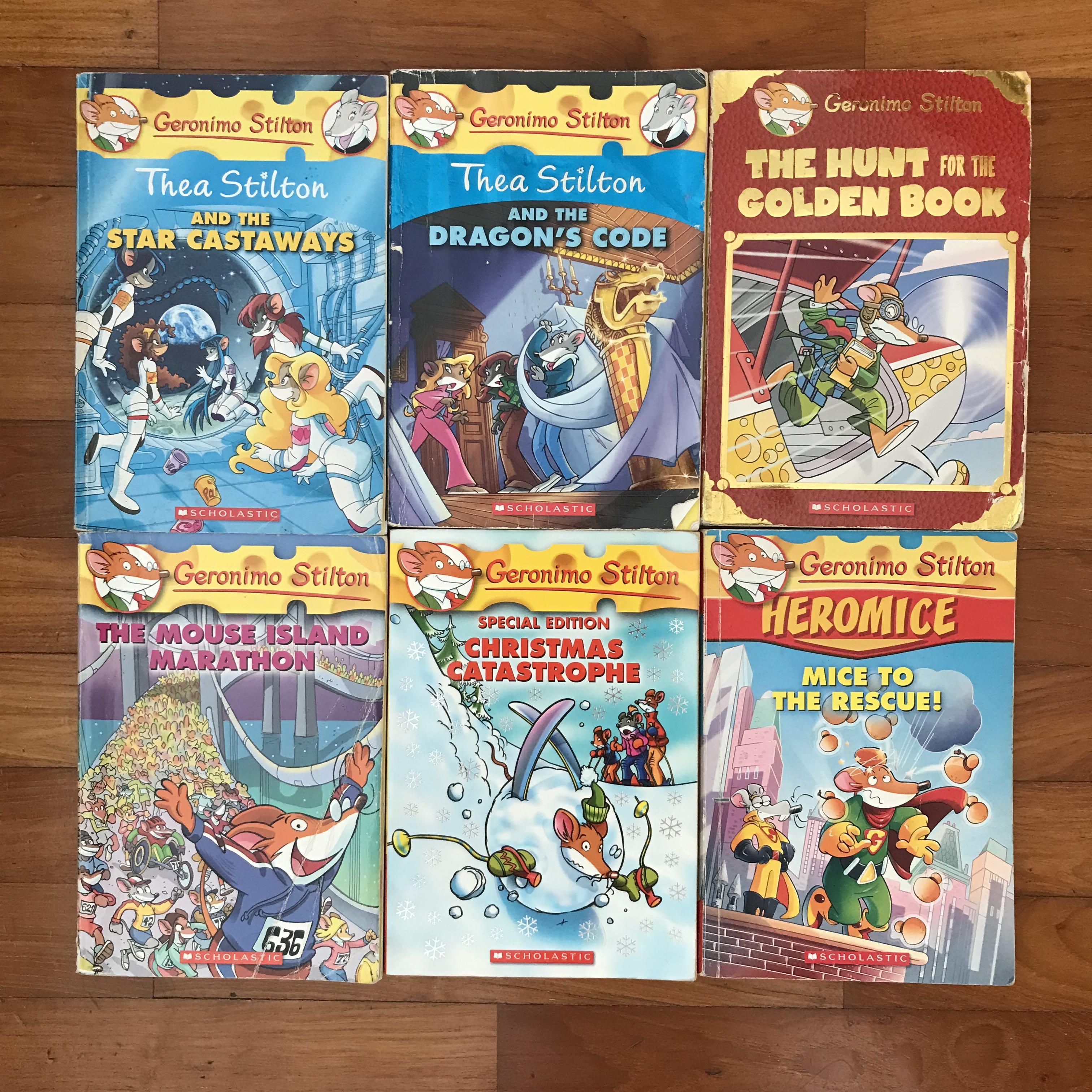 Buy 2 get 1 free! Geronimo Thea Stilton titles English story books for ...