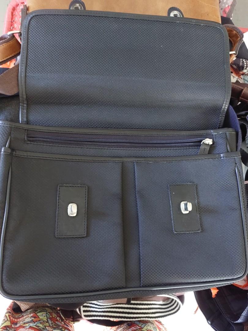 CAPACCI Leather messenger bag, Women's Fashion, Bags & Wallets, Cross ...