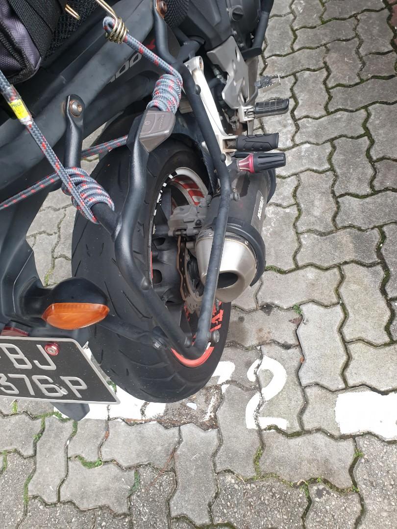 CB400X side panniers and box, Motorcycles, Motorcycle Accessories on ...