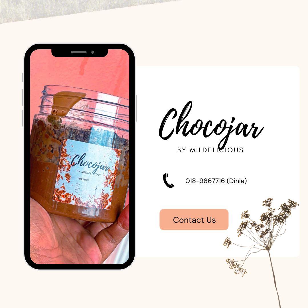 Choco Jar By Mildelicious , Bubble Rice & Mini Coco crunch, Food ...