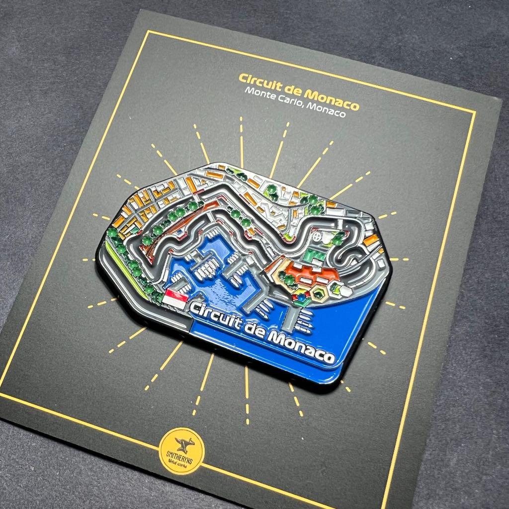 Circuit de Monaco, F1 Enamel Circuit Pin, Hobbies & Toys, Stationery ...