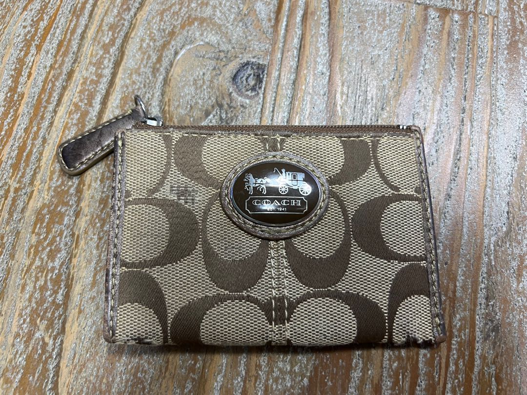 Coach Coin Pouch, Women's Fashion, Bags & Wallets, Wallets & Card ...