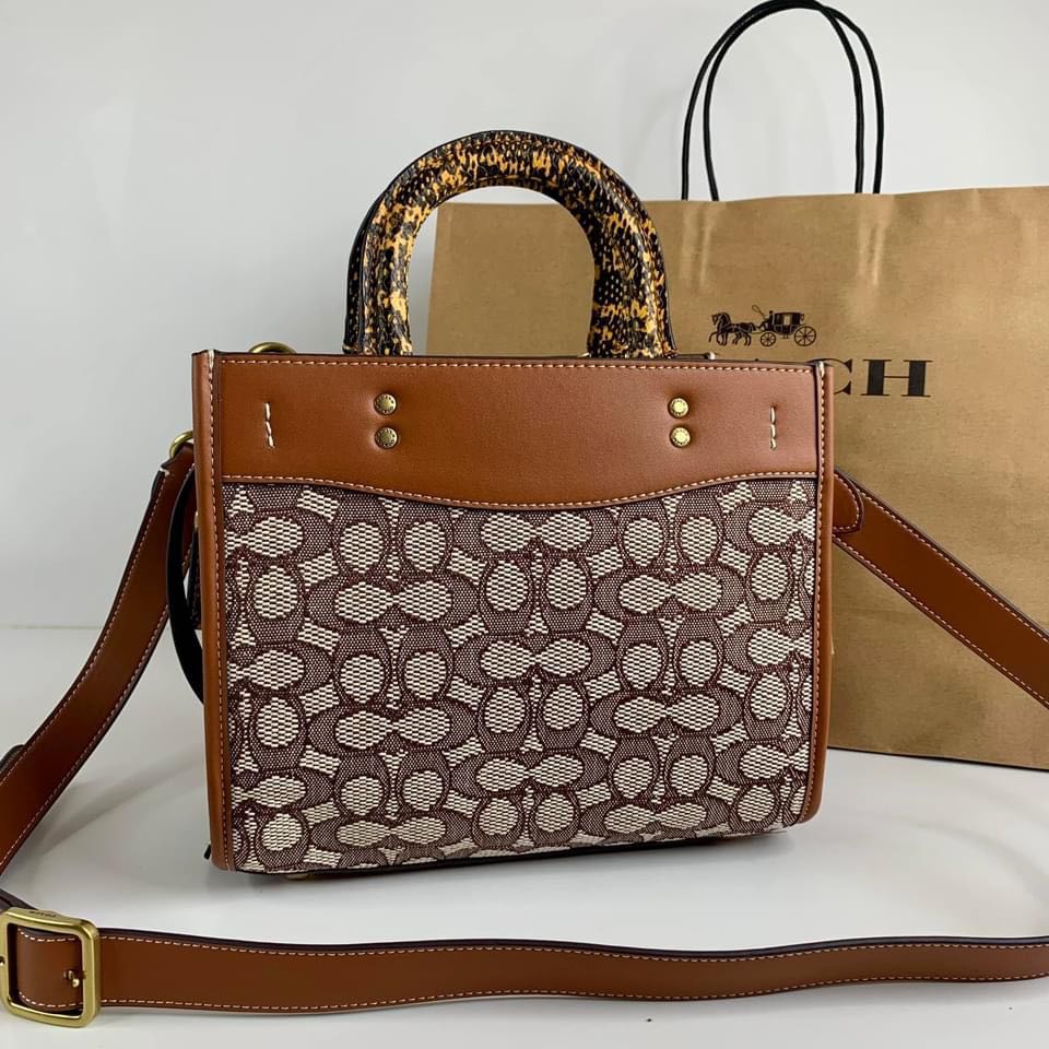 Coach Rogue 25 in Signature Textile Jacquard, Women's Fashion, Bags ...