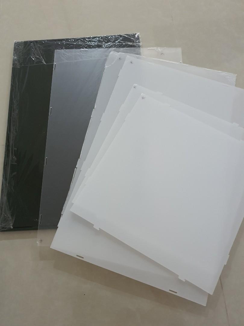 (damaged) clear acrylic display case 60x40x40h, Hobbies & Toys, Toys ...