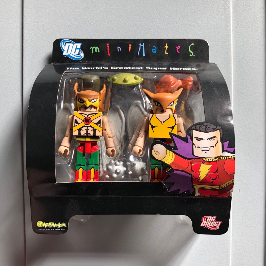 DC Minimates (Hawkman & Hawkgirl), Hobbies & Toys, Toys & Games on ...