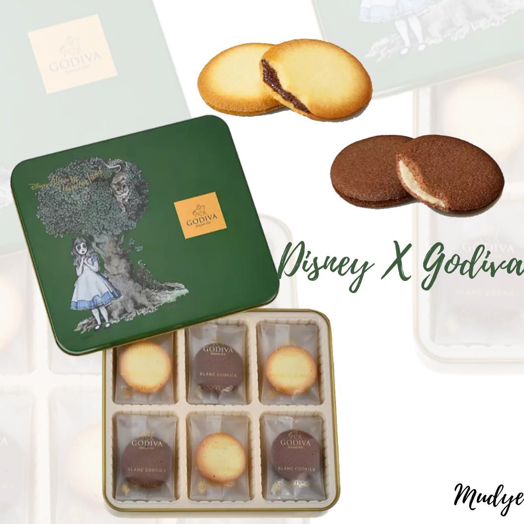 ‼️期間限定‼️日本預訂[Disney X Godiva] 朱古力禮盒(Alice), 嘢食 & 嘢飲, 本地食物 - Carousell