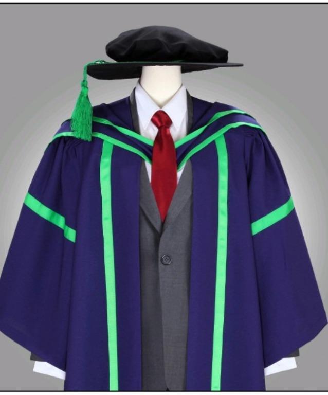 Doctoral Academic Dress PhD gown with bonnet, Women's Fashion, Dresses ...