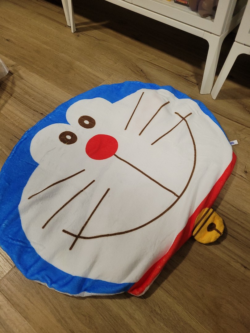 Doraemon floor mat, Furniture & Home Living, Home Decor, Carpets, Mats ...