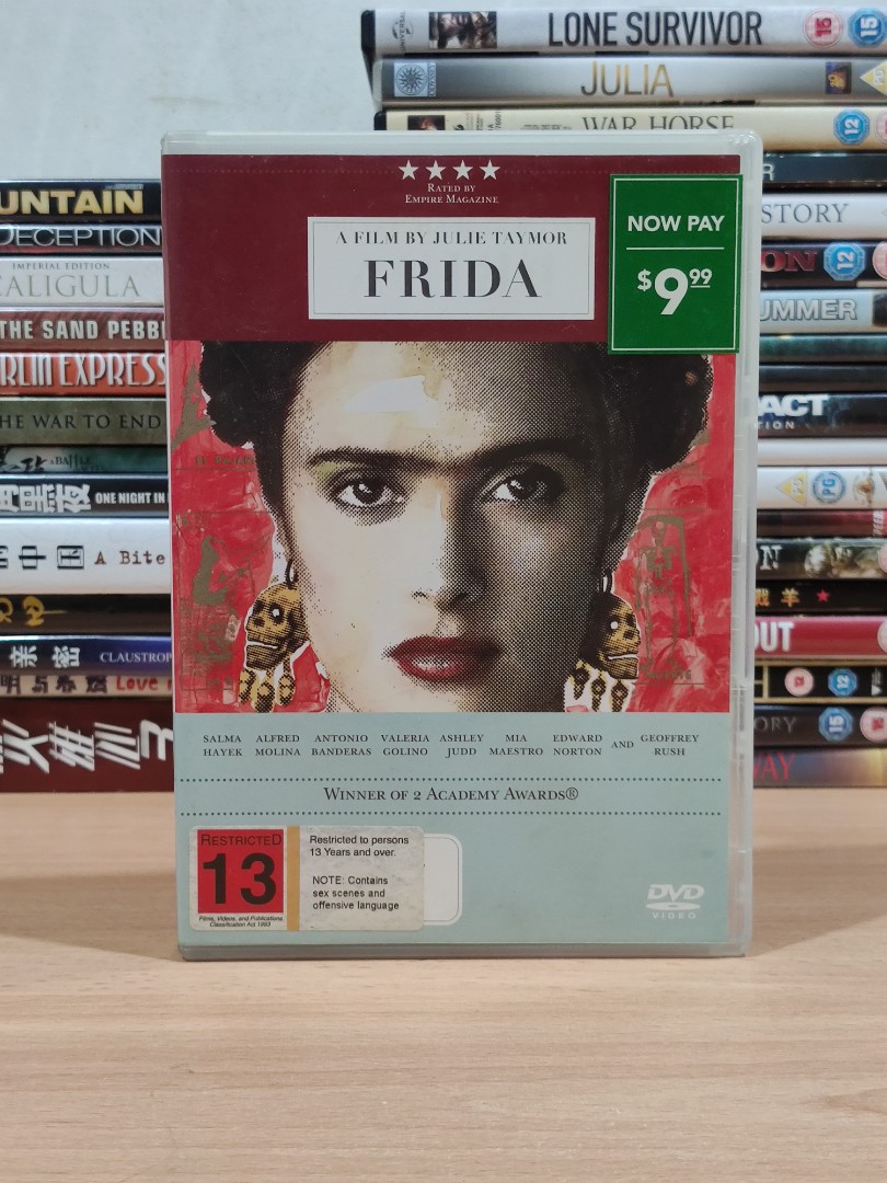 (DVD) Frida, Hobbies & Toys, Music & Media, CDs & DVDs on Carousell